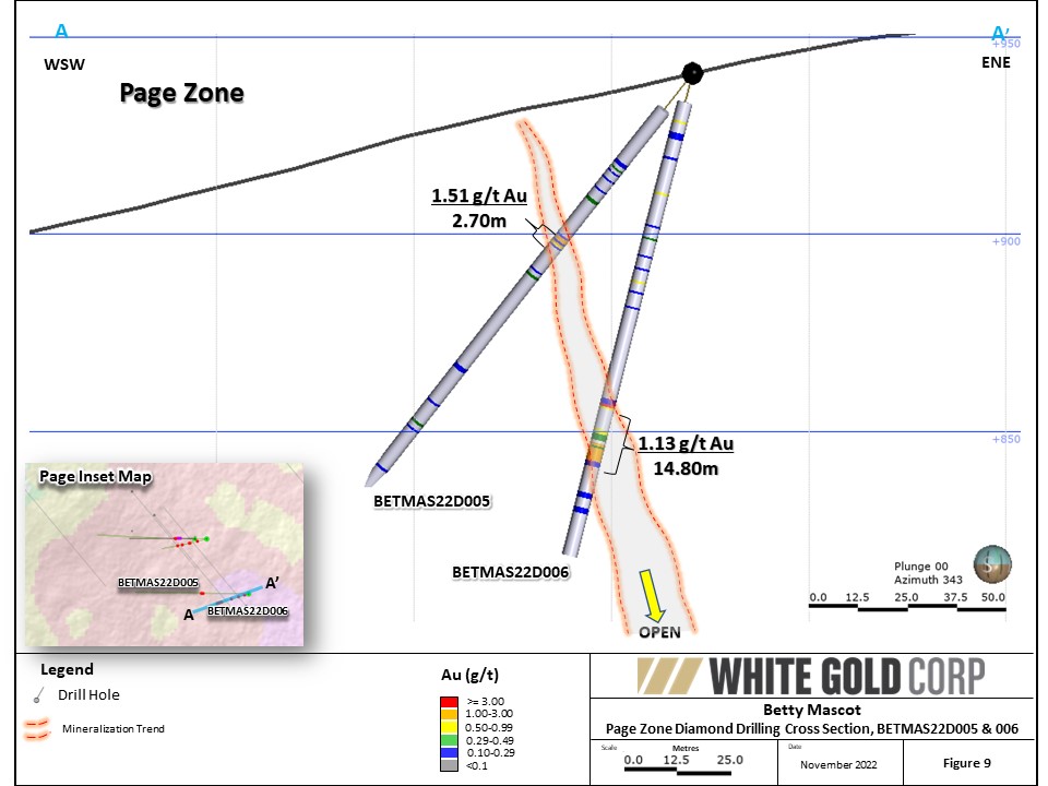 White Gold Corp. Intersects Broad Zones of Near Surface