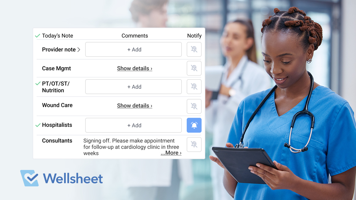 Wellsheet Introduces EHR Workflow Relief to Increase
