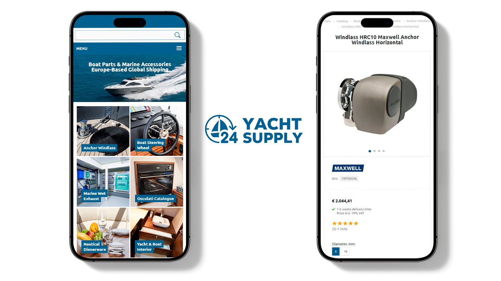 Yacht-Supply24.com Expands Access to Top Euro and Global
