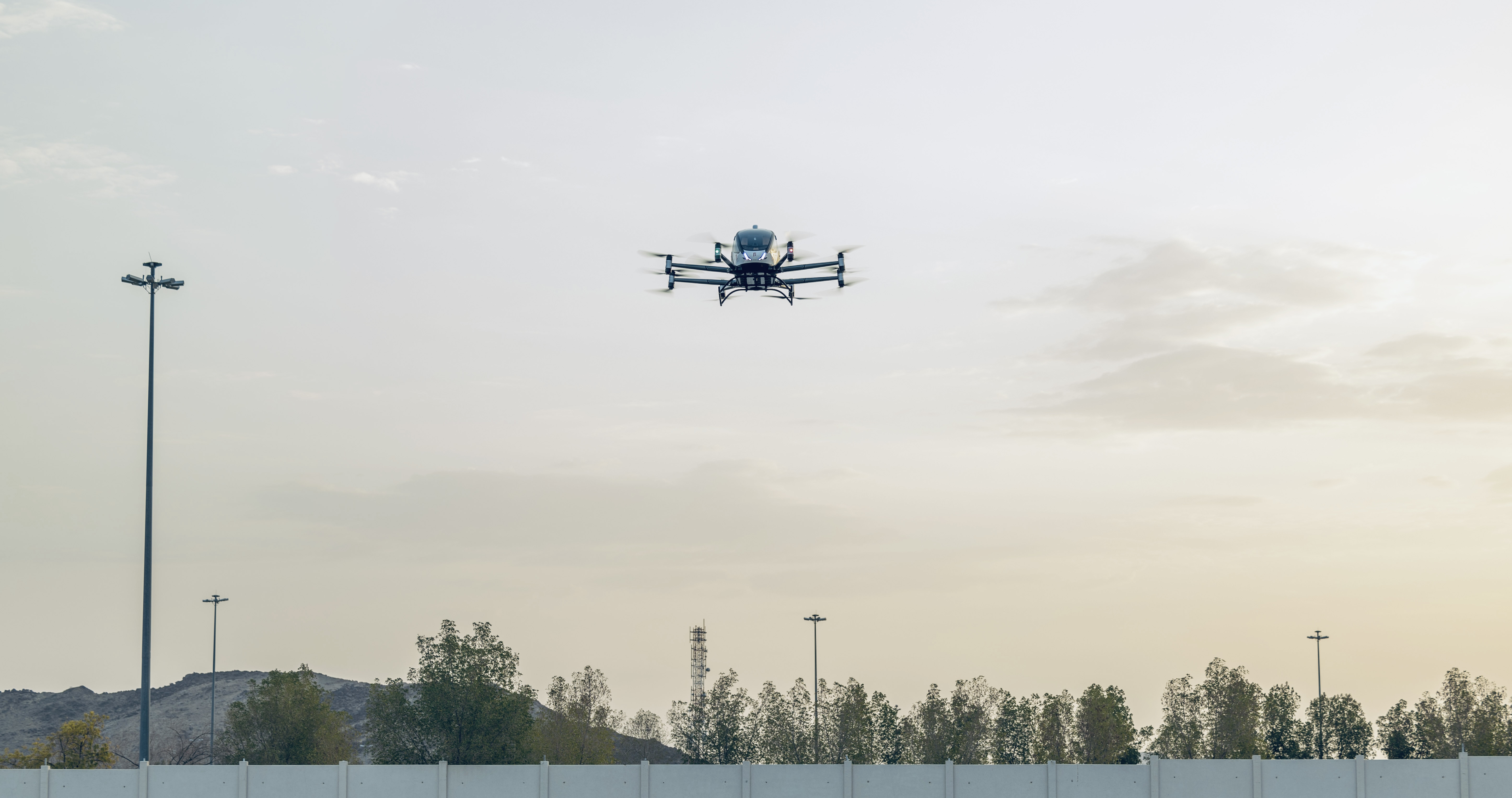 EH216-S Pilotless eVTOL Completes Debut Flight in Saudi