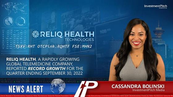 InvestmentPitch Media Video Discusses Reliq Health, a Rapidly Growing ... InvestmentPitch Media Video Discusses Reliq Health, a Rapidly Growing ...