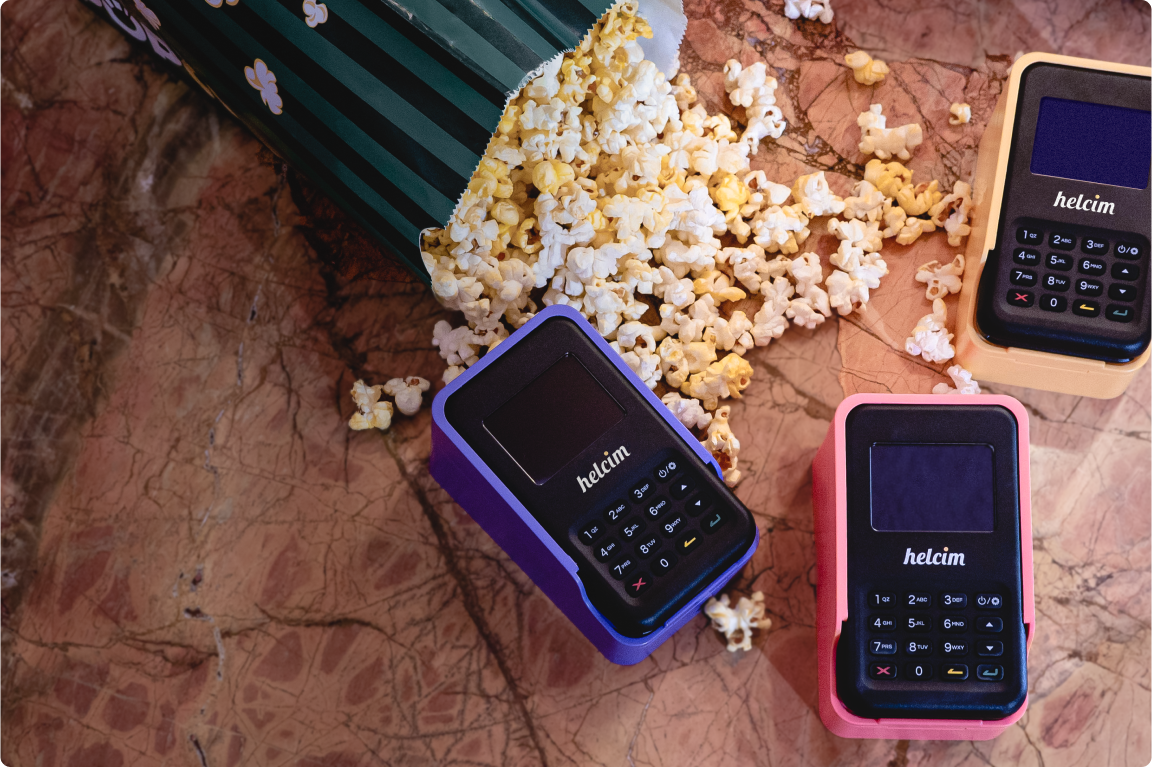 Helcim Releases Colored Card Reader Stands Allowing