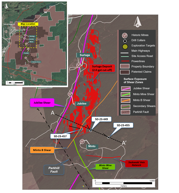 Red Pine Discovers Additional Significant Mineralization