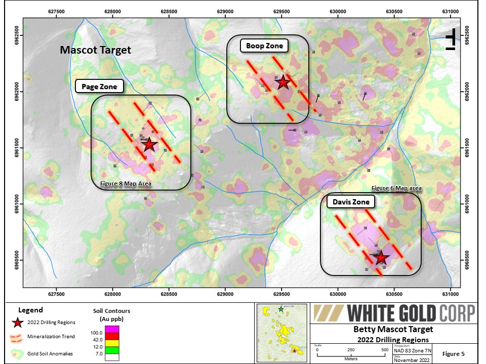 White Gold Corp. Intersects Broad Zones of Near Surface