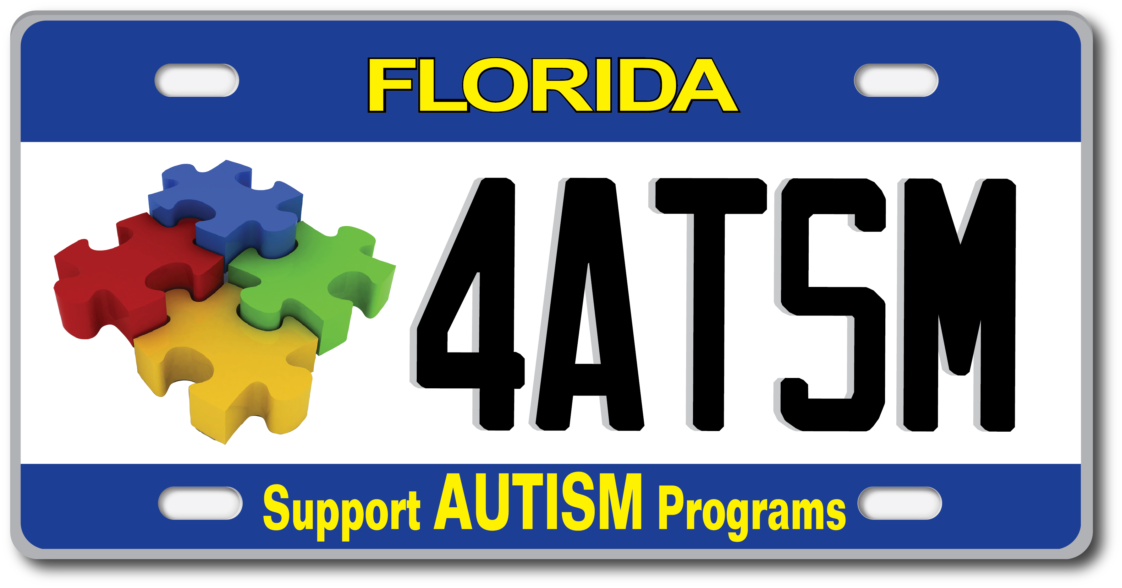 Autism License Plate Helps 19 Florida Nonprofits