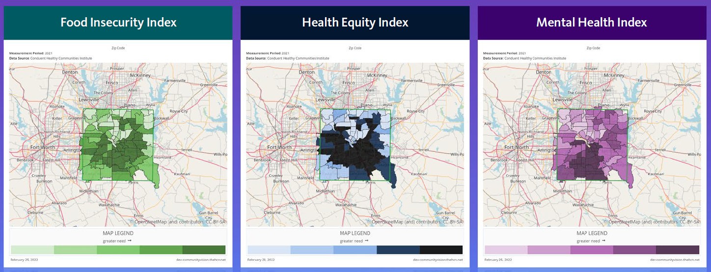 Conduent Healthy Communities Institute Mental Health Index