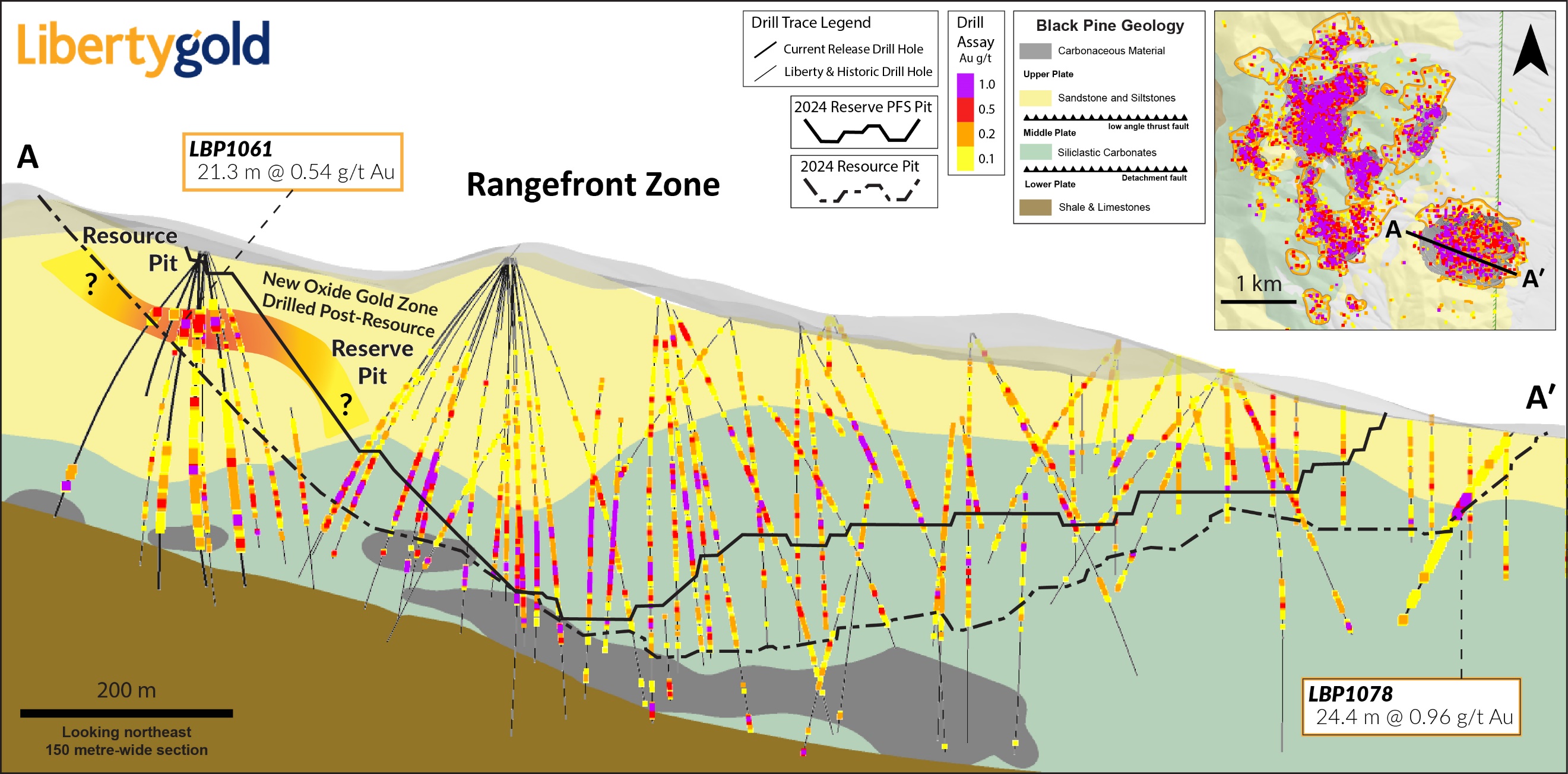 Liberty Gold Commences 40,000 Meter Feasibility Drill