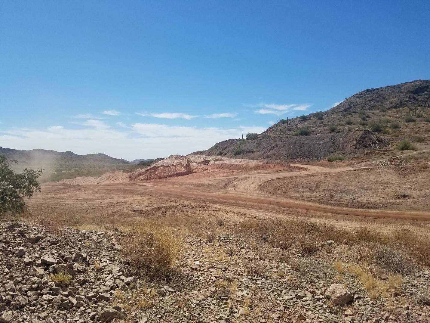 Tombstone Exploration Corporation Announces Construction