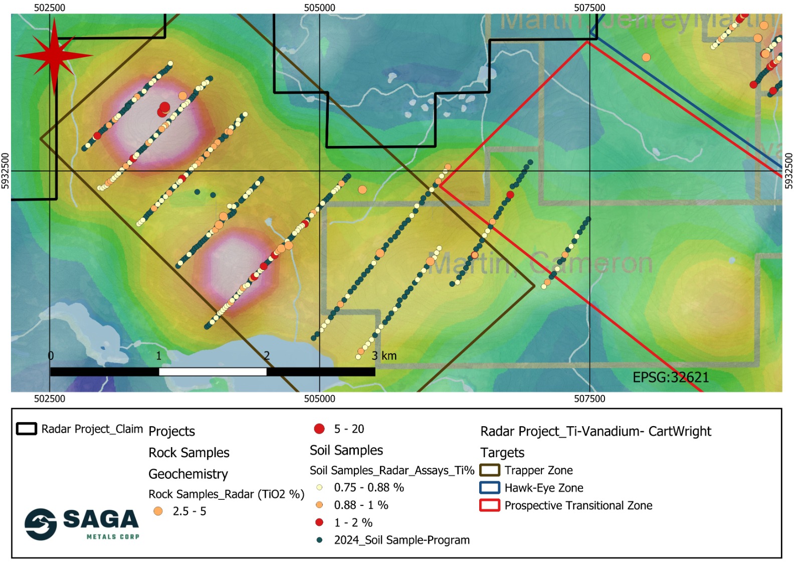 SAGA Metals Announces Assay Results from Radar