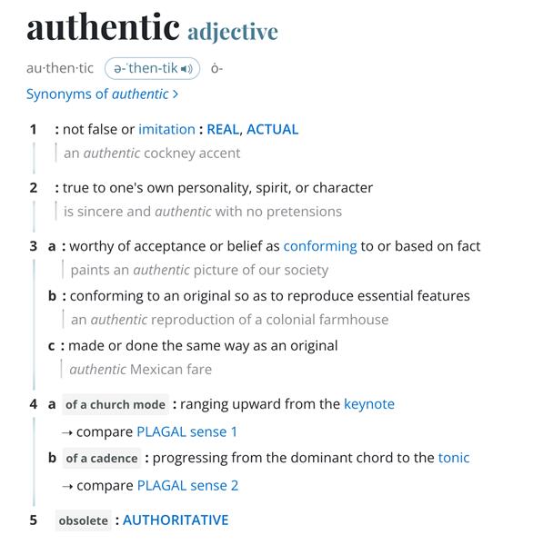 Merriam-Webster Announces “Authentic” as the 2023 Word of Merriam-Webster Announces “Authentic” as the 2023 Word of