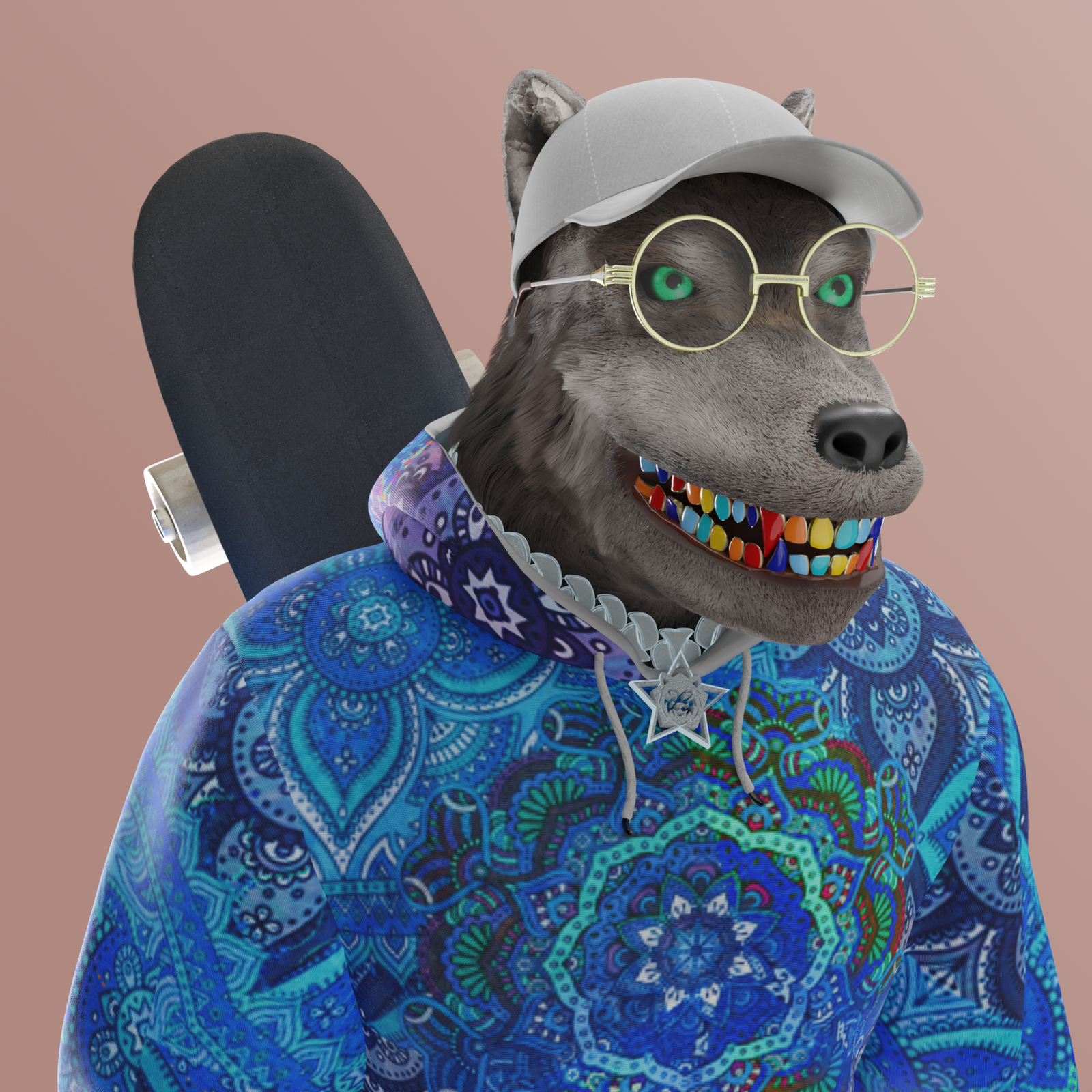 GankStar Wolves' Original In-House NFT Artwork is a Cut