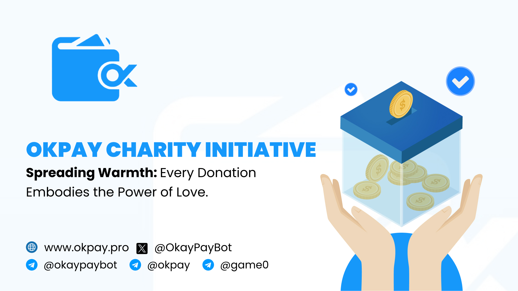 OKpay Launches Ambitious Charity Initiative to Alleviate