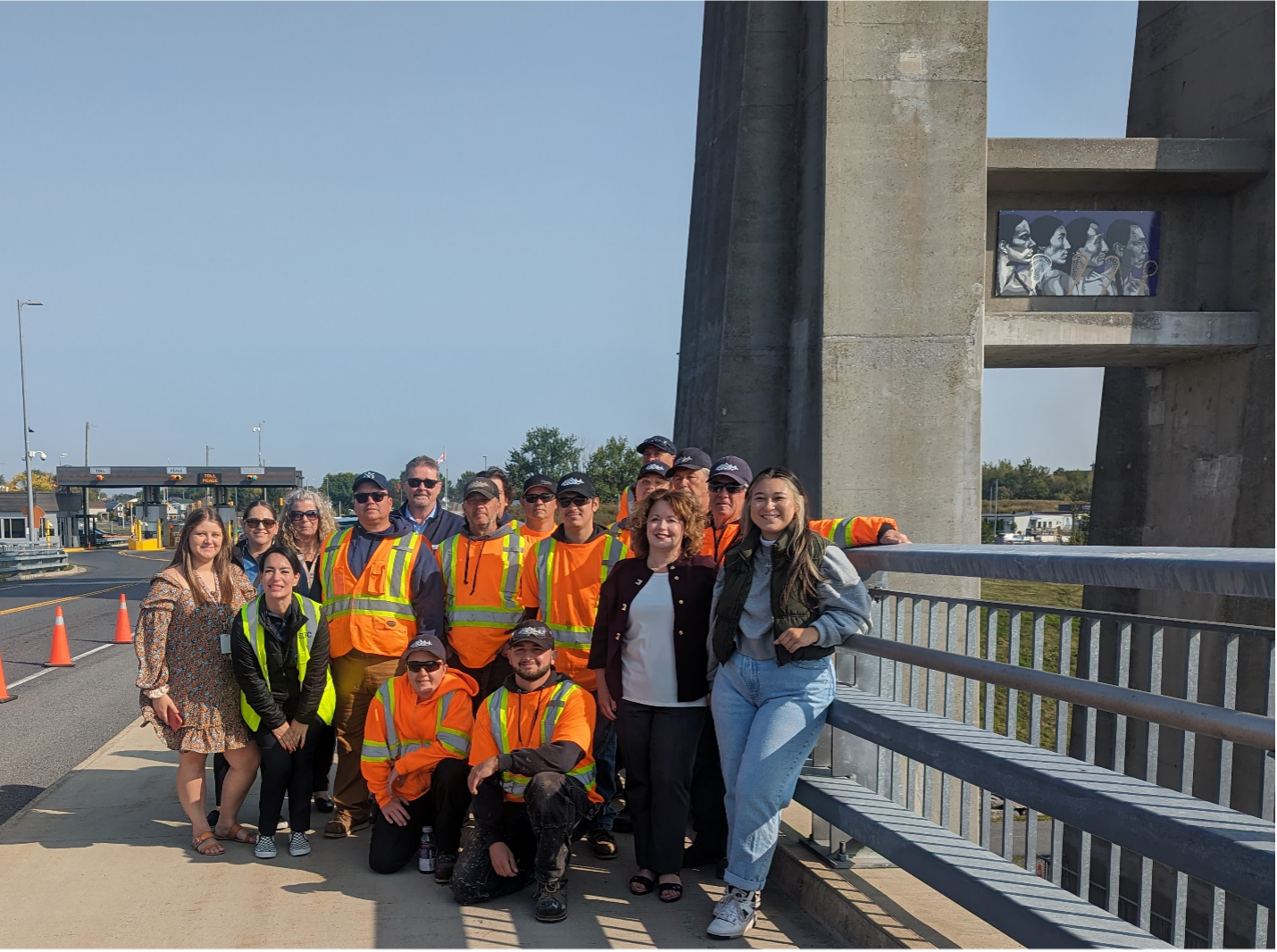 Akwesasne Artist’s Mural Unveiled at Seaway International