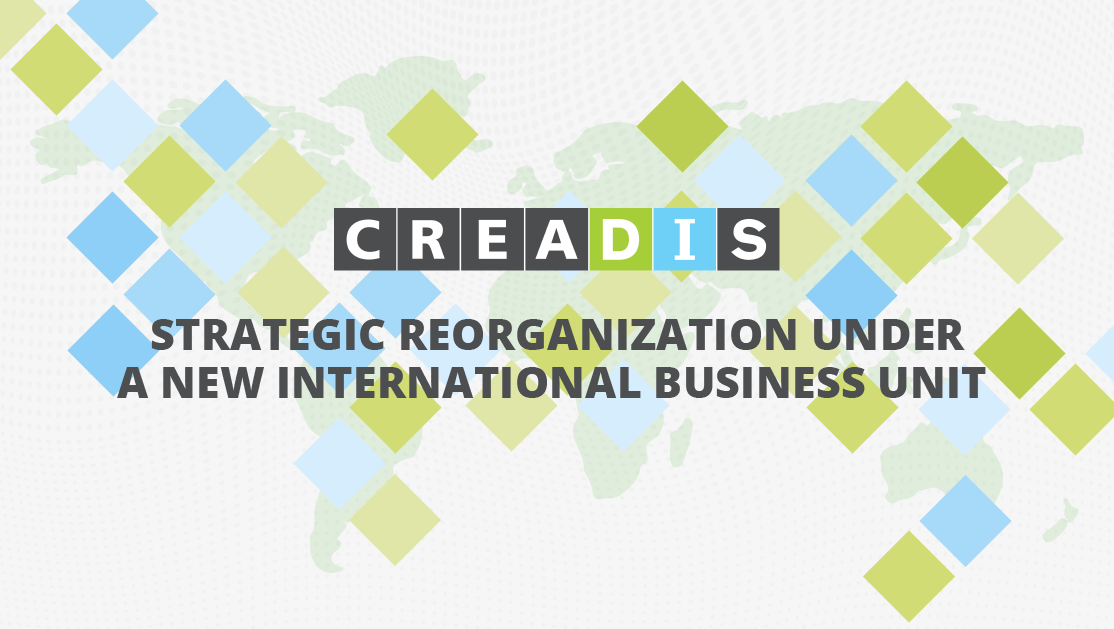 CREADIS Announces Strategic Reorganization Under a New