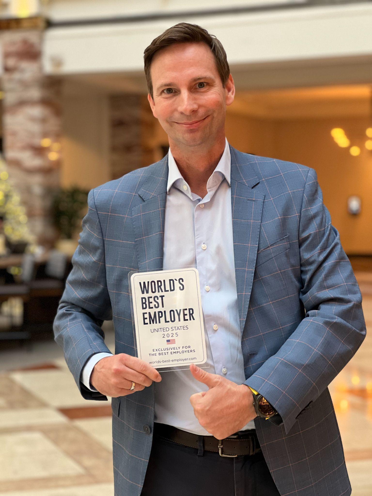 Austin’s Own Andre Achtermeier Wins World's Best Employer