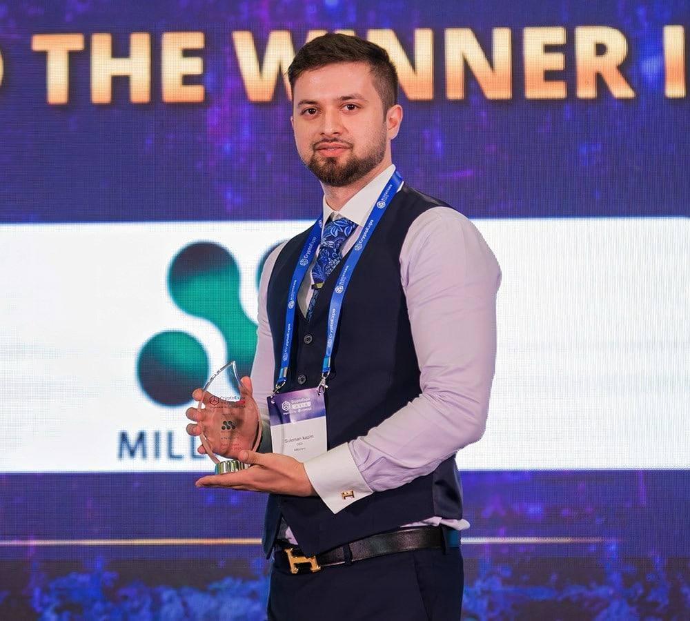 Millionero Wins “Best Blockchain Fintech” Award at Next
