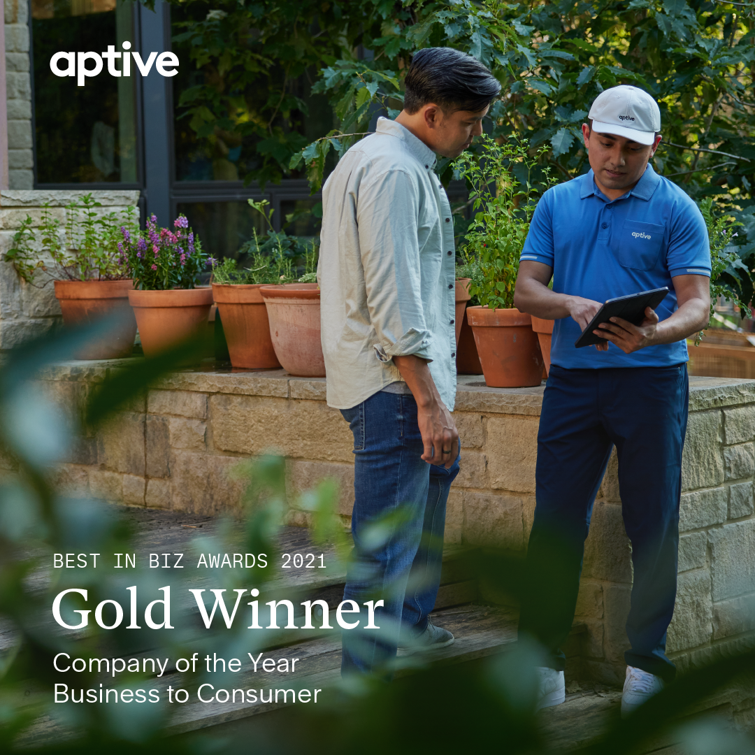 Aptive Environmental Wins Gold in Best in Biz Awards 2021 Aptive Environmental Wins Gold in Best in Biz Awards 2021