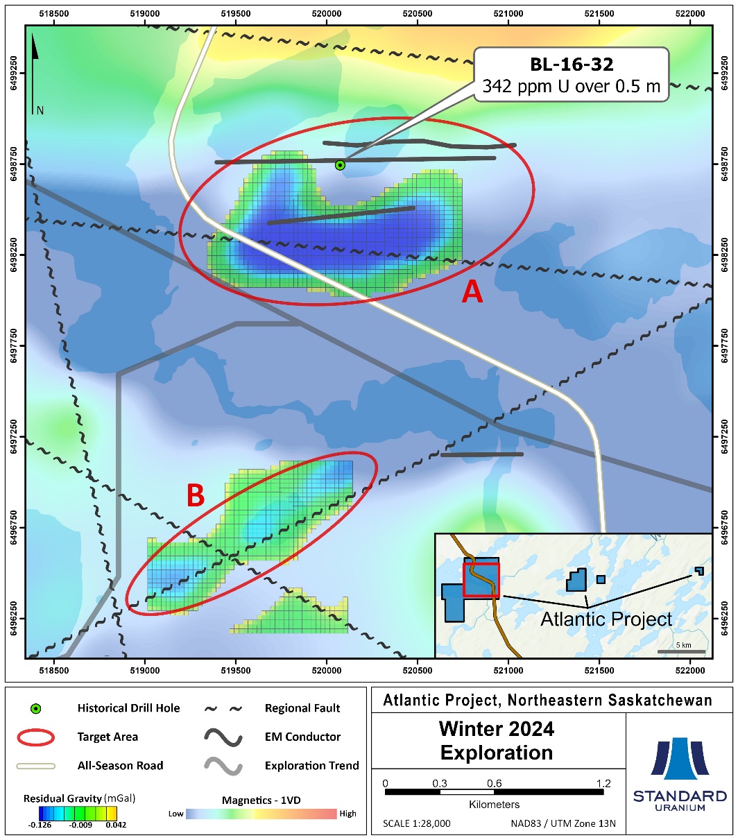 Standard Uranium Mobilizes for Inaugural Drill Program at Atlantic ...