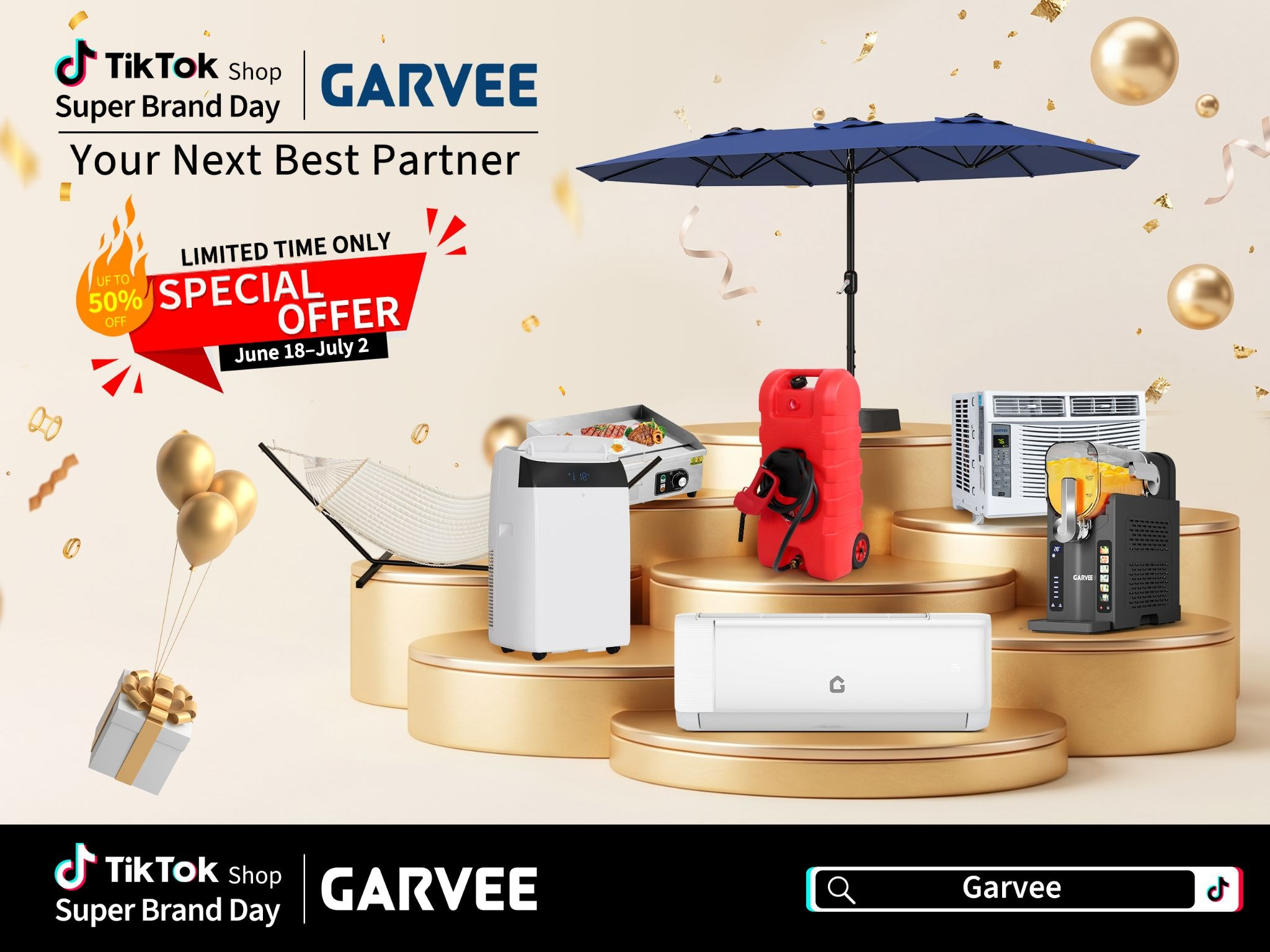 GARVEE Teams Up with TikTok Shop for Super Brand Day,