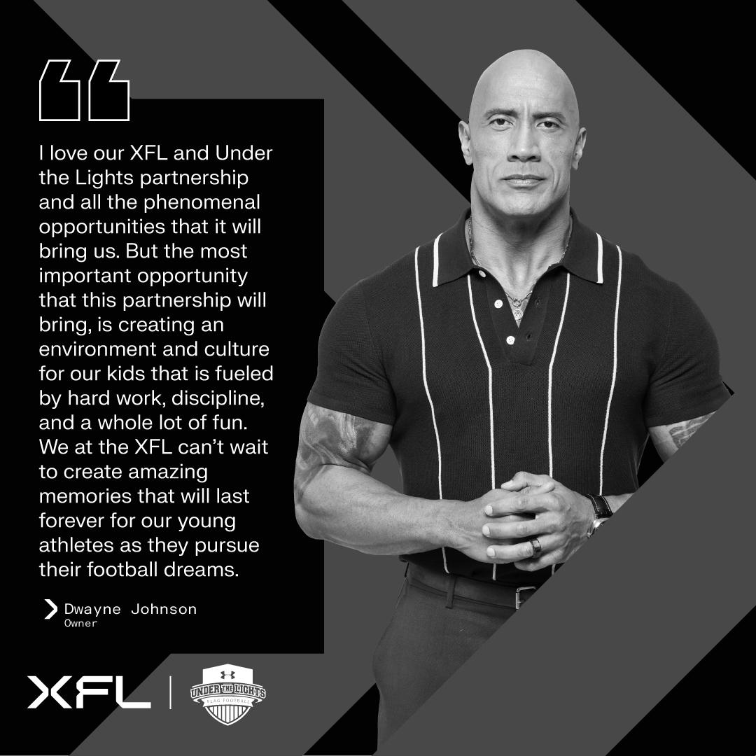 XFL Announces Partnership with Under the Lights Flag