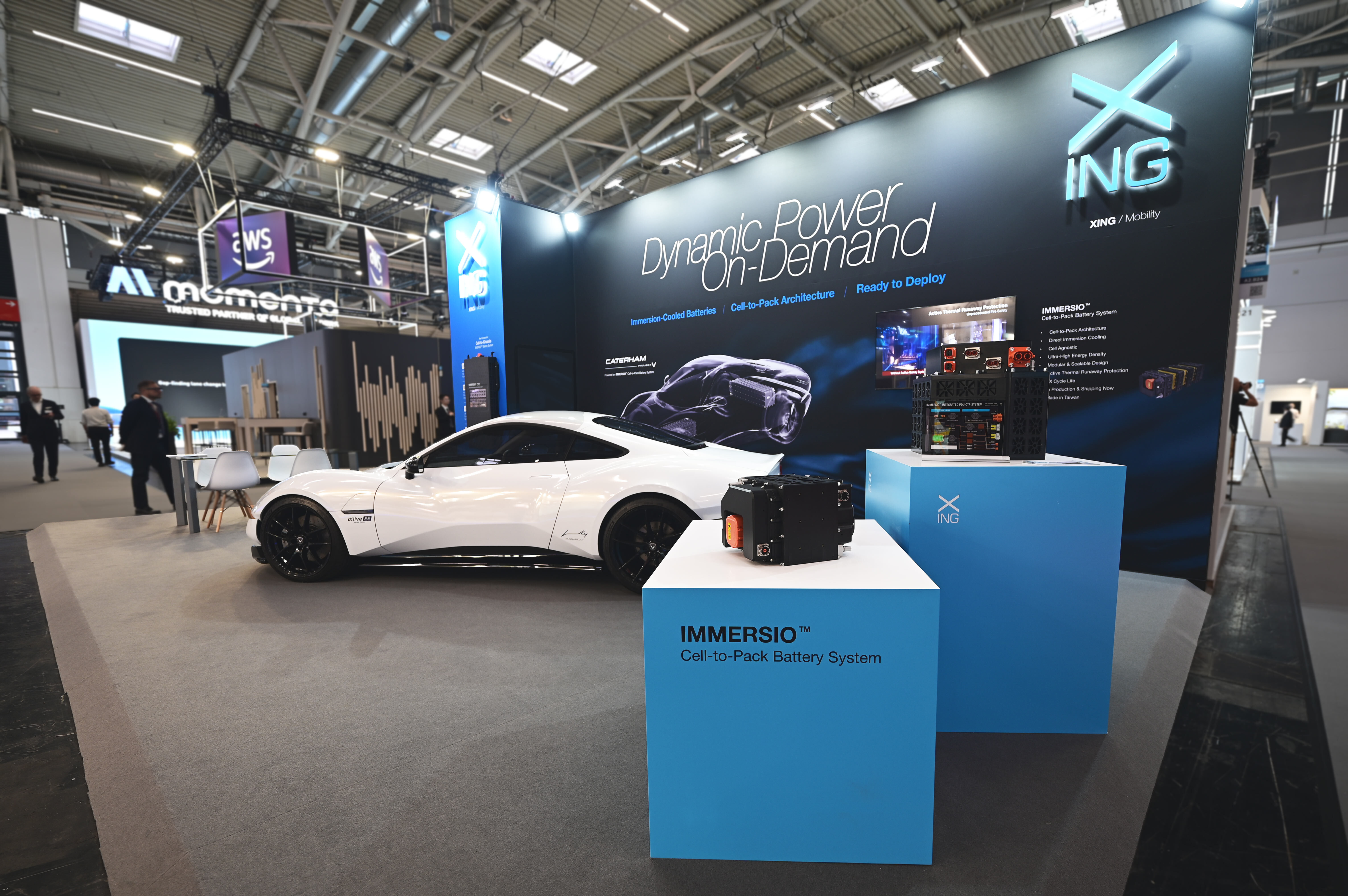 XING Mobility Presents Immersion-Cooled CTP Battery at IAA