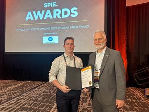 Konica Minolta Healthcare Sponsors SPIE Best Student Paper Award